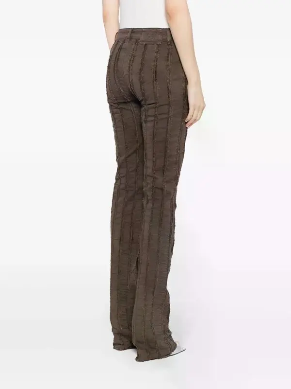 Blumarine Striped Straight-leg Trousers