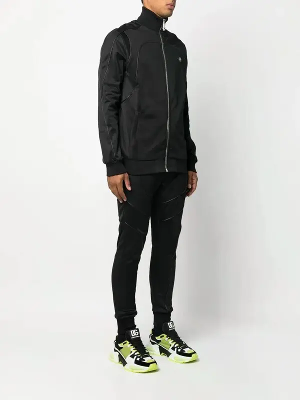 Philipp Plein Skull Bones Two-piece Tracksuit Set