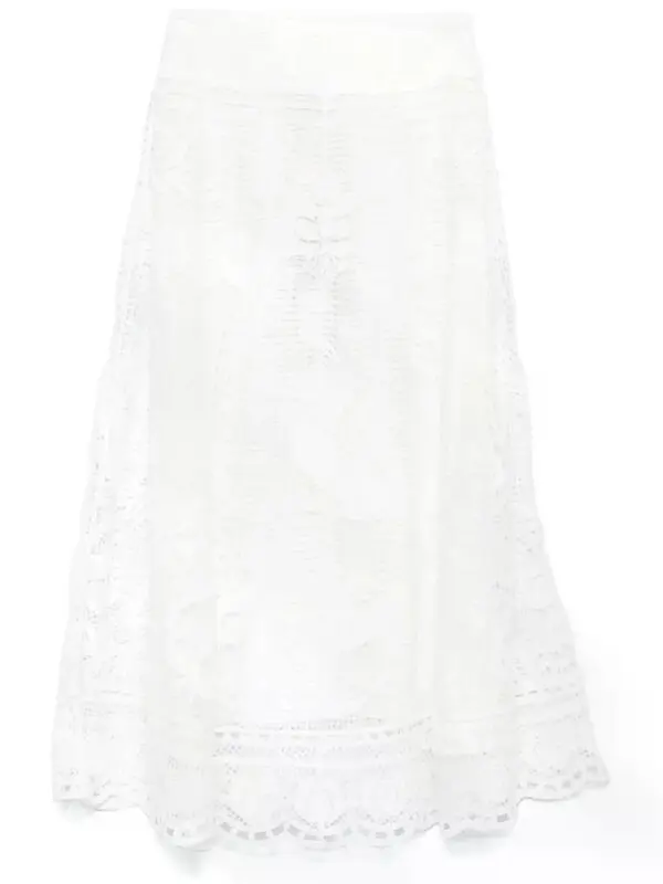 Farm Rio Broderie-anglaise Maxi Skirt