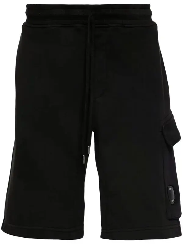 C.P. COMPANY Diagonal Cotton Track Shorts