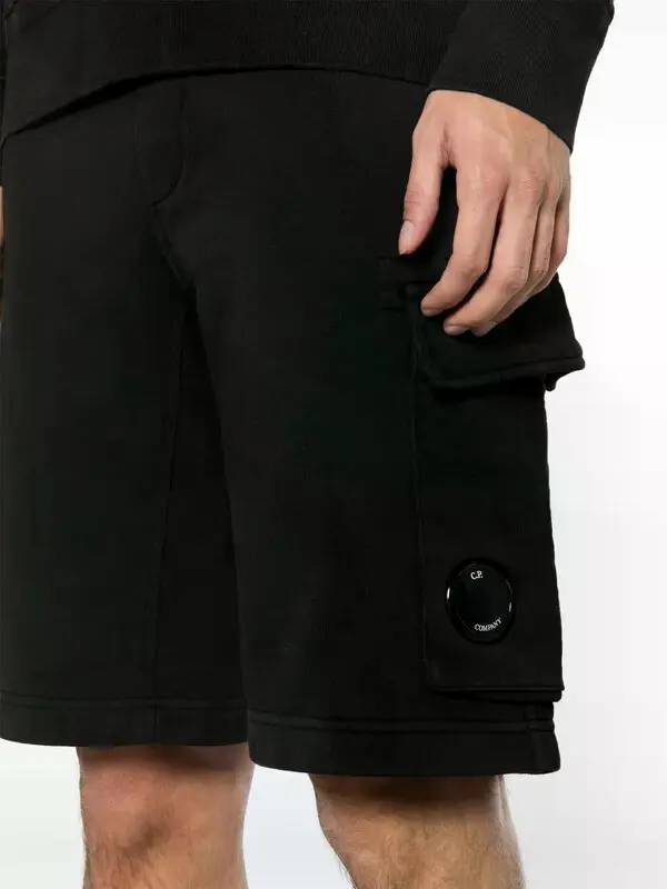 C.P. COMPANY Diagonal Cotton Track Shorts