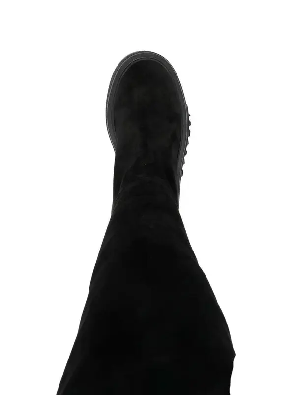 Casadei Nexus Folded Platform Boots