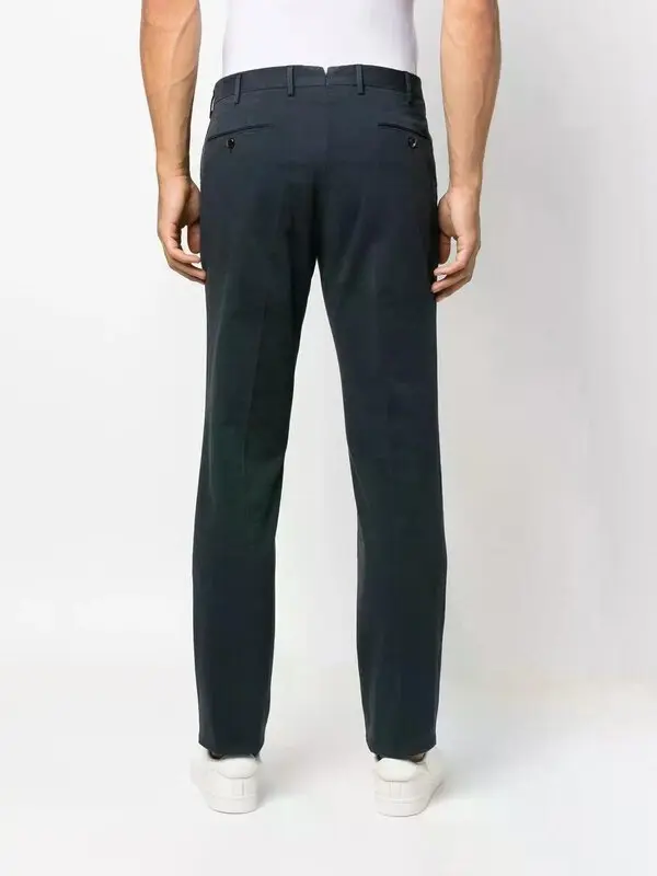 PT TORINO Slim-fit Chino Trousers - Blue