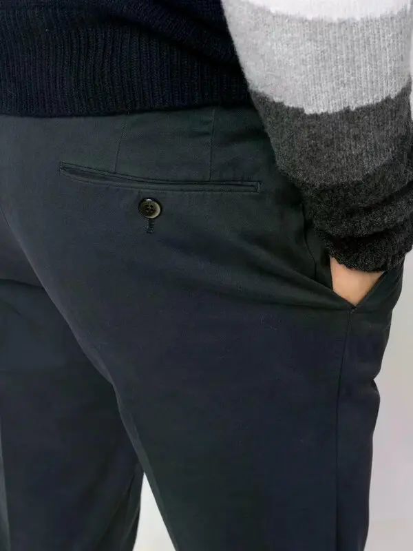 PT TORINO Slim-fit Chino Trousers - Blue