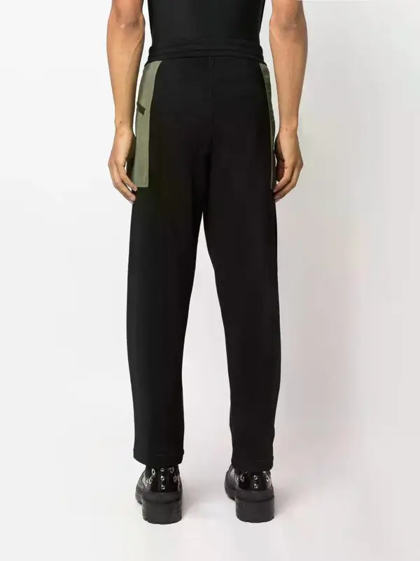 Alexander McQueen Contrast-pocket Cotton Track Pants