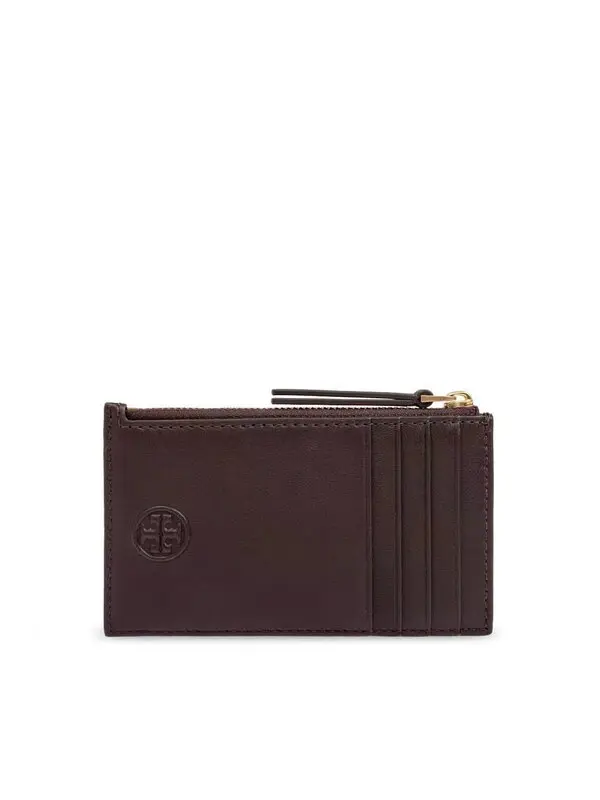 Tory Burch Fleming Soft Wallet - Red