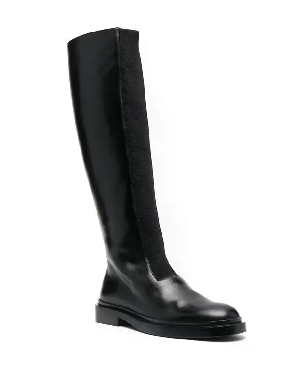 JIL SANDER Knee-high Leather Boots