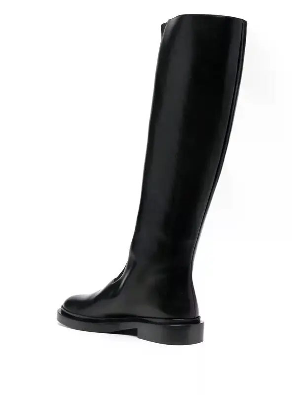 JIL SANDER Knee-high Leather Boots