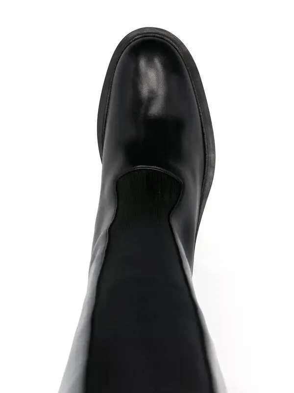JIL SANDER Knee-high Leather Boots
