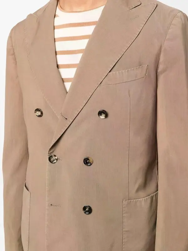DELL'OGLIO Double-breasted Wool Suit