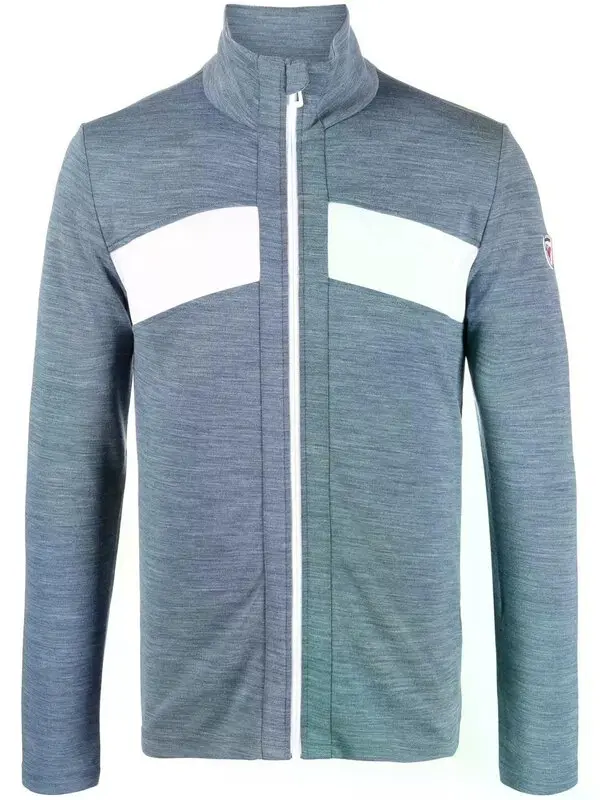 Rossignol Merino Zip-up Top - Blue
