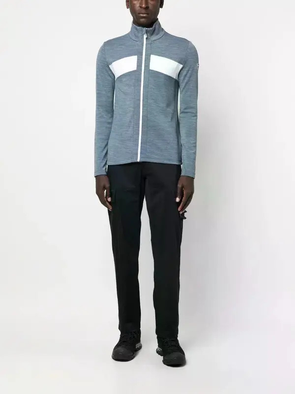 Rossignol Merino Zip-up Top - Blue