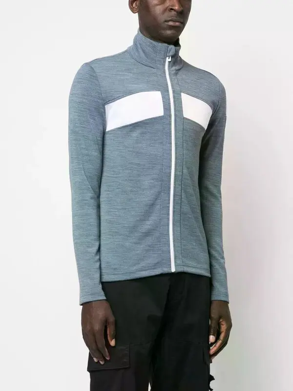 Rossignol Merino Zip-up Top - Blue