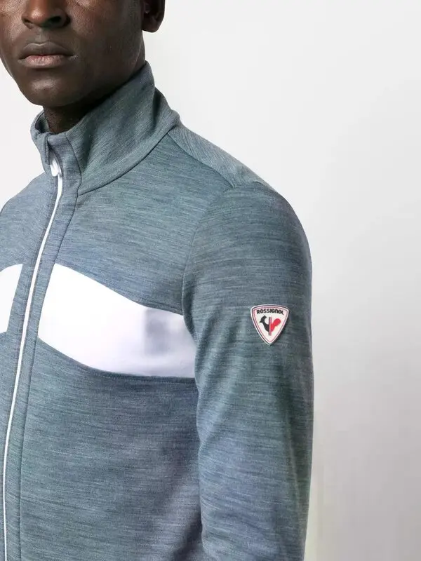 Rossignol Merino Zip-up Top - Blue