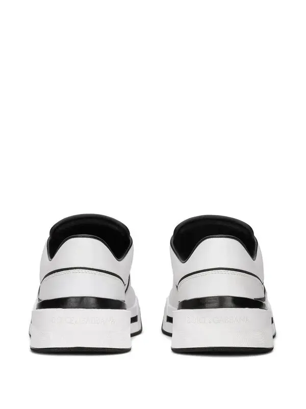 Dolce & Gabbana Roma Leather Sneakers - White