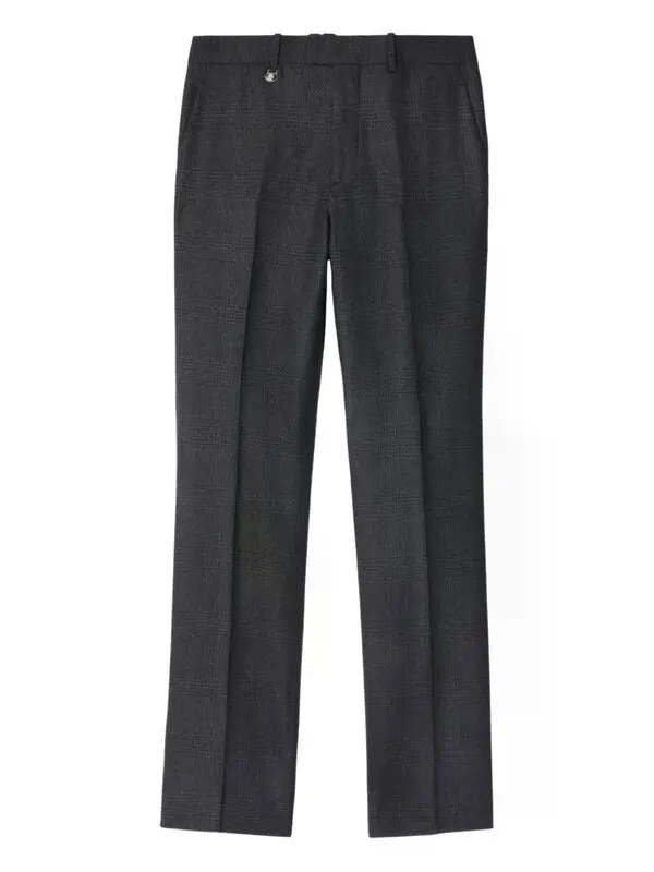Burberry Check-pattern Trousers