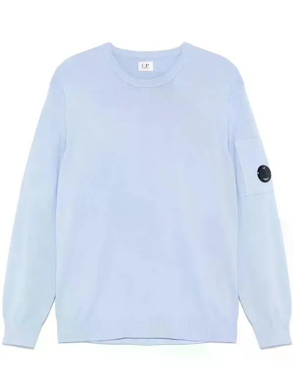 C.P. COMPANY Lens-detail Crewneck Sweater