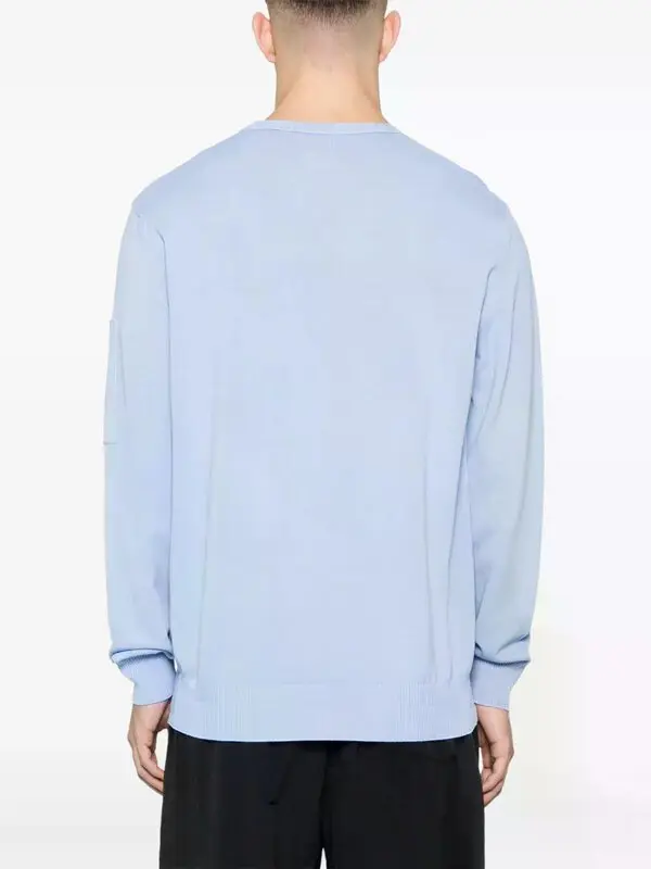 C.P. COMPANY Lens-detail Crewneck Sweater