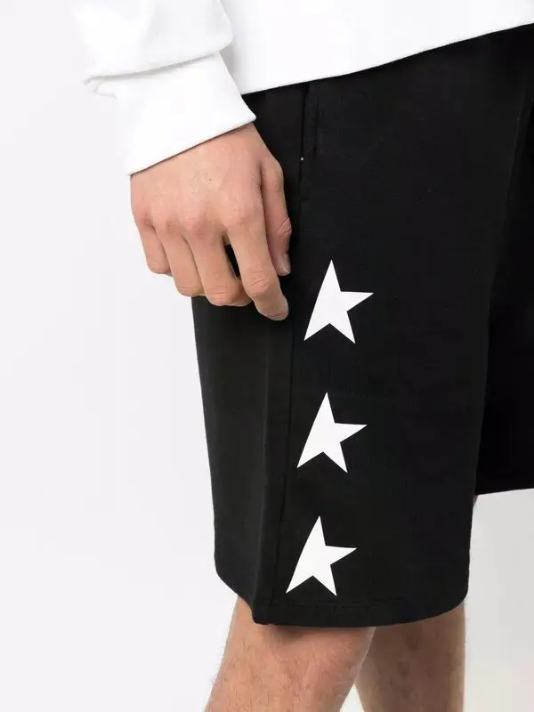 GOLDEN GOOSE Star-print Shorts