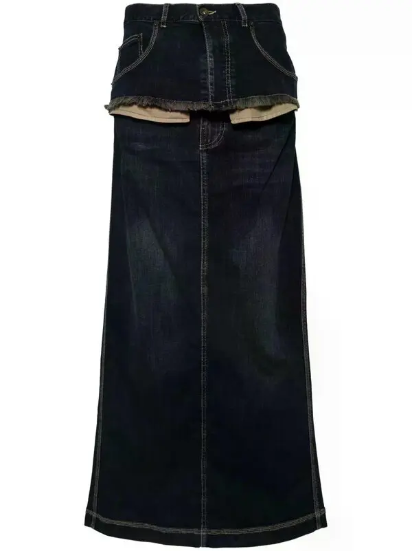 ACT Nº1 Layered Denim Skirt