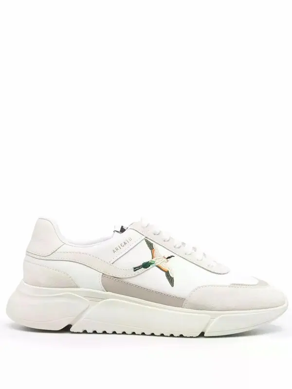 Axel Arigato Suede-panelled Low-top Sneakers