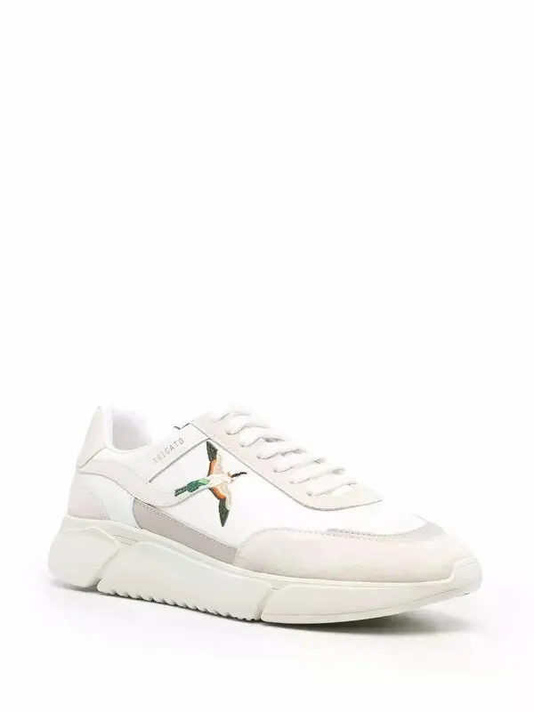 Axel Arigato Suede-panelled Low-top Sneakers