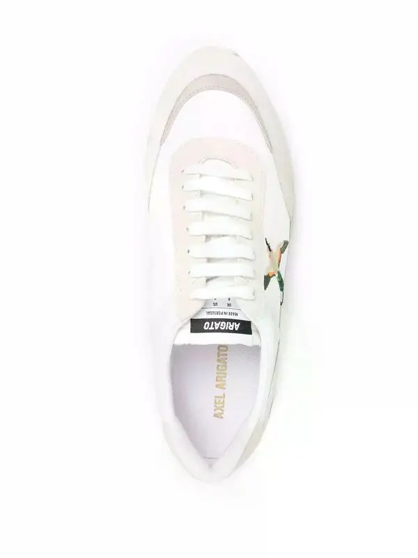 Axel Arigato Suede-panelled Low-top Sneakers