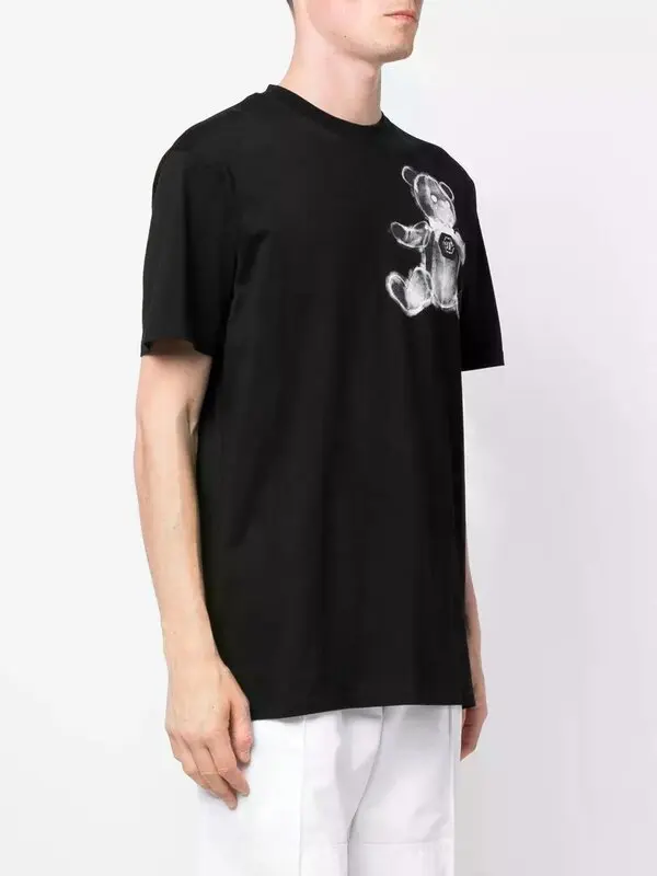Philipp Plein Teddy Bear Short-sleeve T-shirt - Black