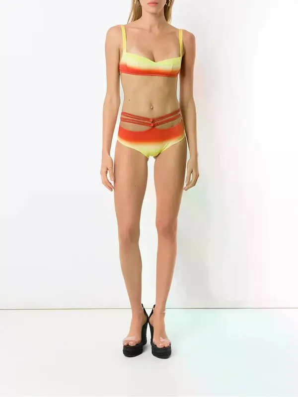AMIR SLAMA Printed Bikini Set