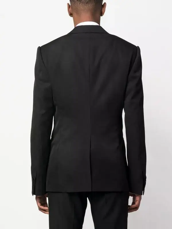 Alexander McQueen Silk Lapels Blazer