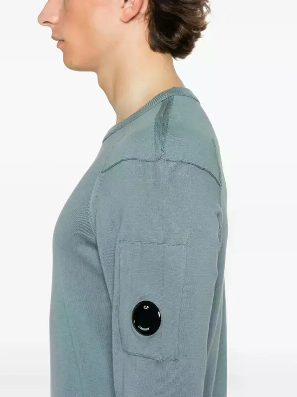 C.P. COMPANY Lens-detail Sweater