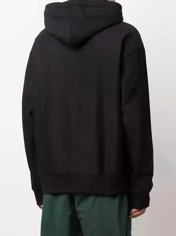 Carhartt Work In Progress Embroidered Logo Drawstring Hoodie