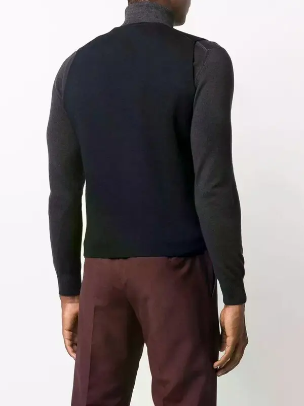 DELL'OGLIO Fine-knit Merino Wool Vest