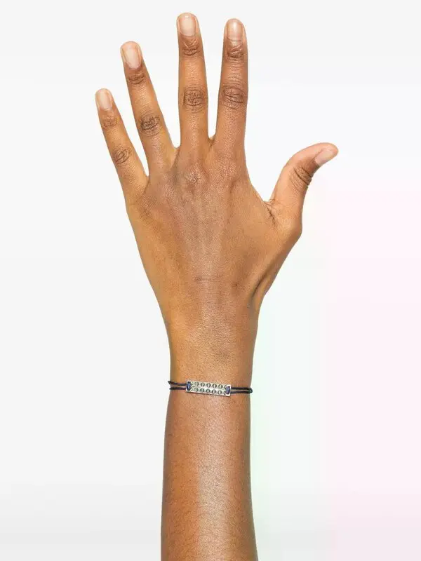 Le Gramme Buff-top Pyramid-guilloché Bracelet