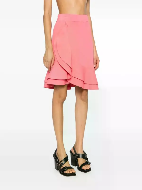Alexander McQueen Ruffled Asymmetric Skirt