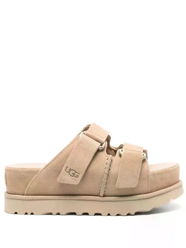 UGG Goldenstar Hi Suede Slides