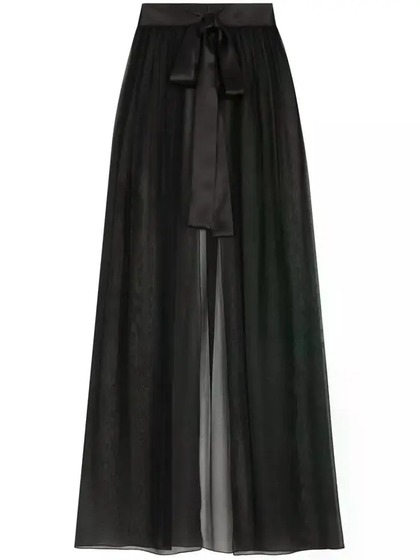 Dolce & Gabbana Silk Pleated Skirt