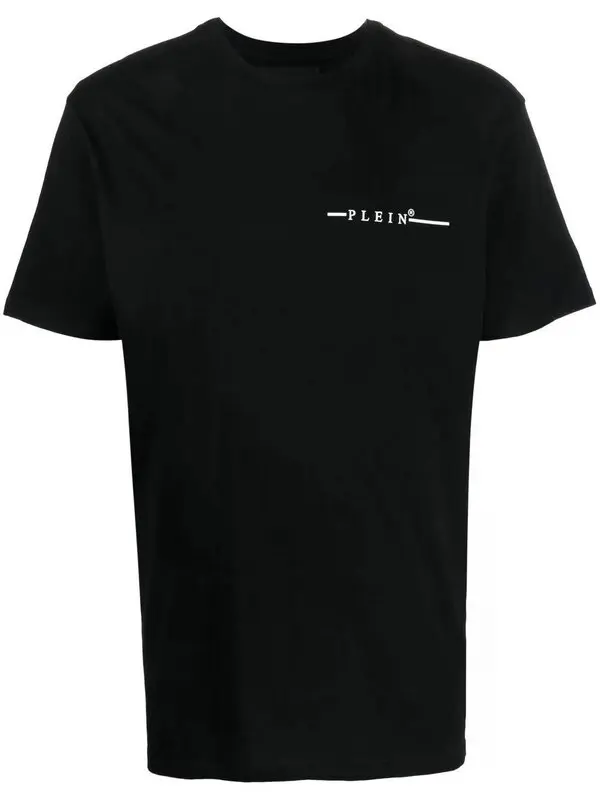 Philipp Plein Flocked Logo-print T-shirt