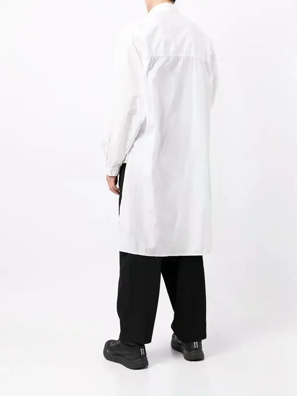 Yohji Yamamoto Asymmetric Long-sleeve Shirt