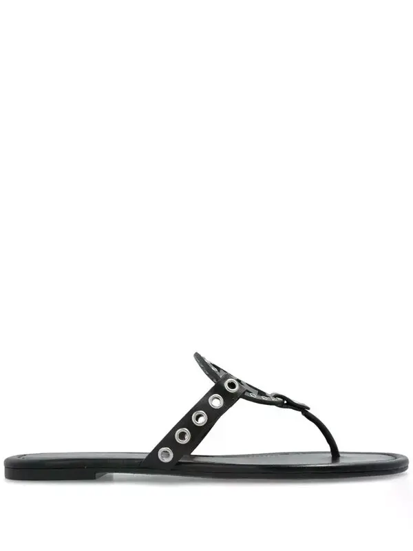 Tory Burch Eyelet-embellished T-bar Sandals
