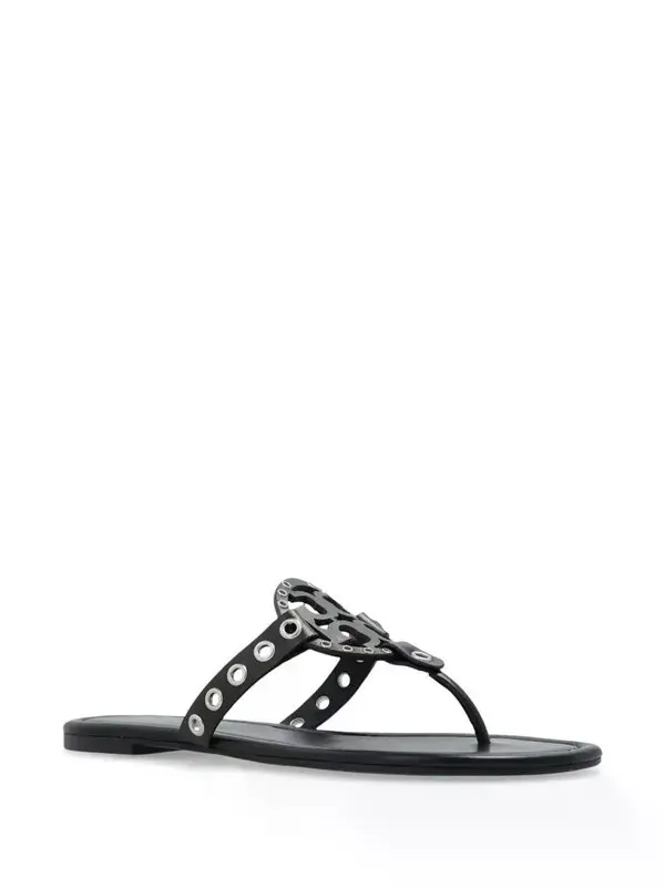 Tory Burch Eyelet-embellished T-bar Sandals