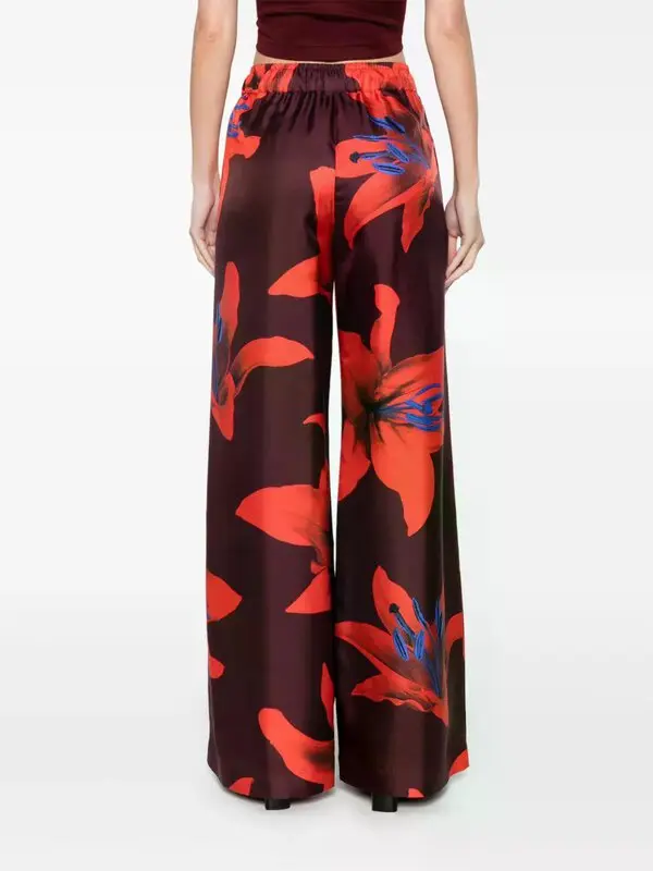 Alexander McQueen Floral-print Trousers