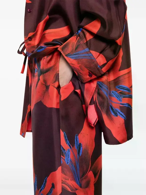 Alexander McQueen Floral-print Trousers
