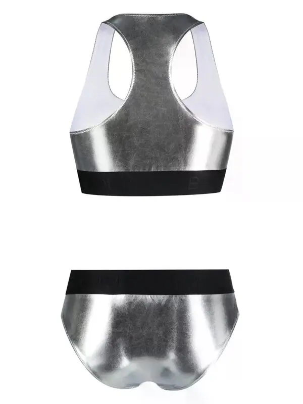 Dolce & Gabbana Metallic-effect Bikini