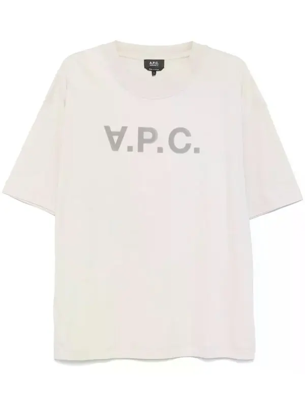 A.p.c. Oversize Grand Vpc T-shirt - Neutrals