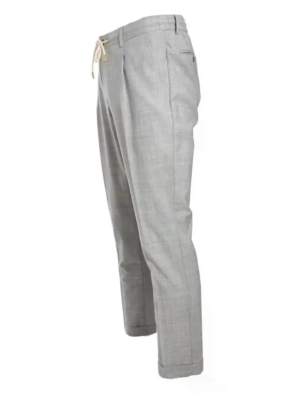 GRAN SASSO Wool Trousers - Grey
