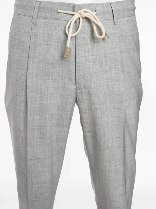GRAN SASSO Wool Trousers - Grey