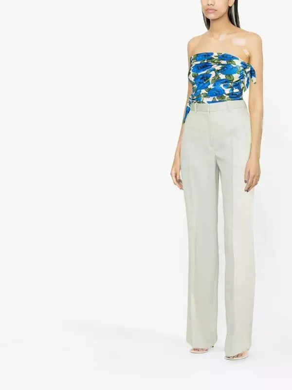 Philosophy Di Lorenzo Serafini Floral Print Strapless Top