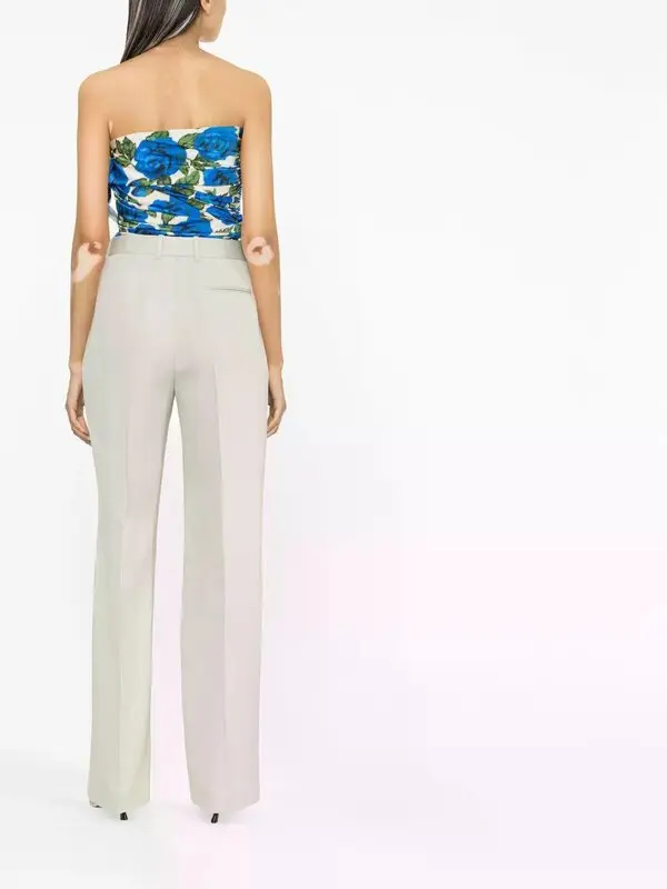 Philosophy Di Lorenzo Serafini Floral Print Strapless Top