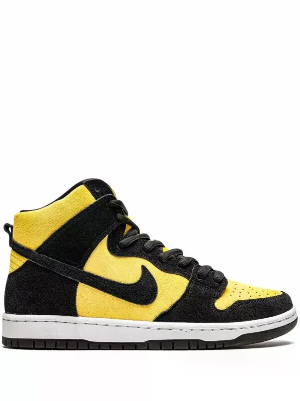 Nike Dunk High Pro Reverse Goldenrod Sneakers - Black